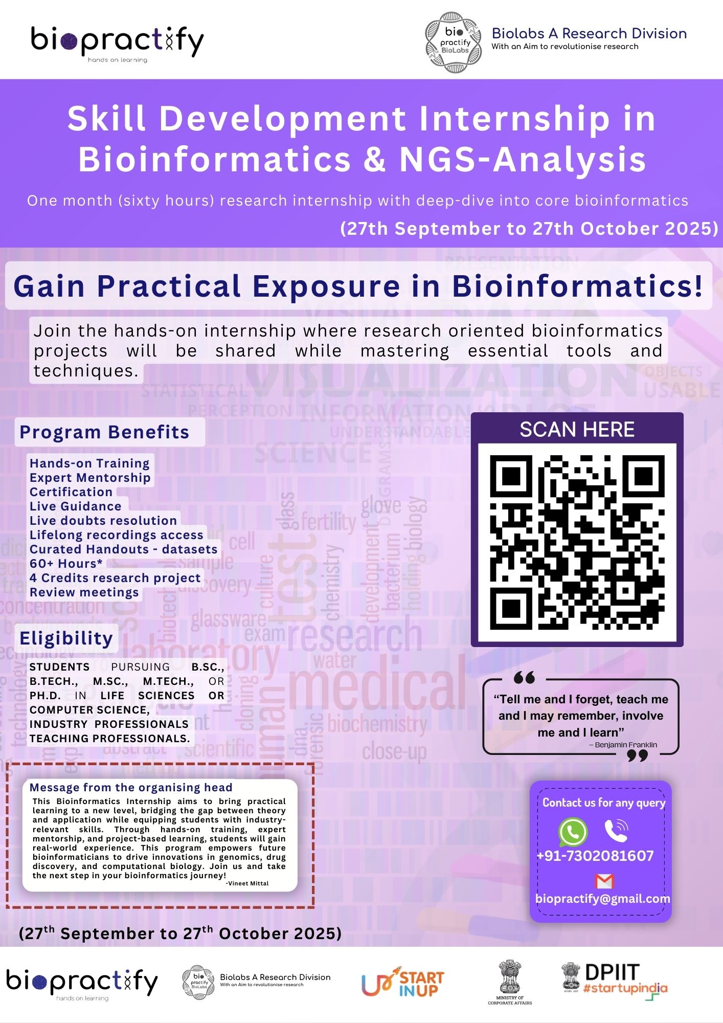 Biopractify - Learn, Build & Get Certified in Biotech, Bioinformatics, AI & More